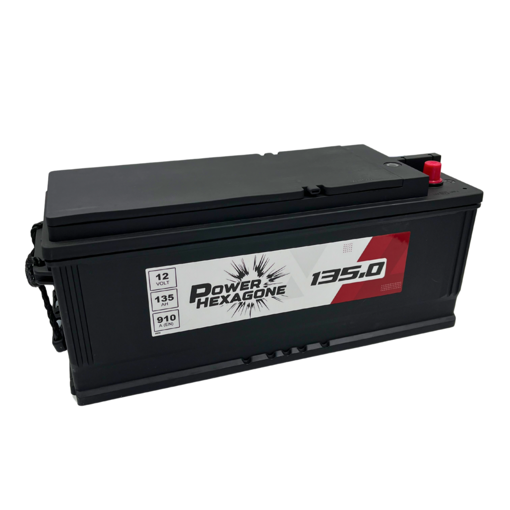 Batterie Power Hexagone - 12V 135Ah 1000A - 135.0 | Batteries Hexagone