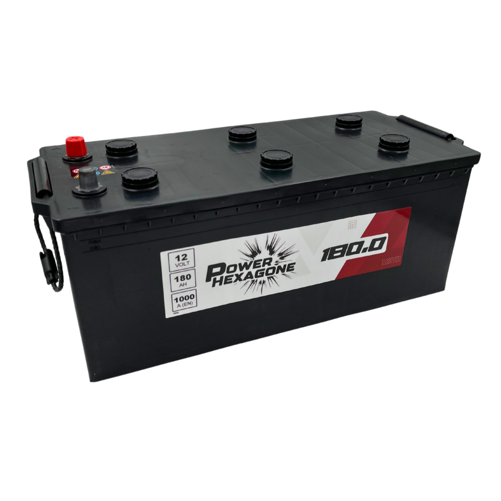 Batterie Power Hexagone - 12V 180Ah 1100A - 180.0 | Batteries Hexagone