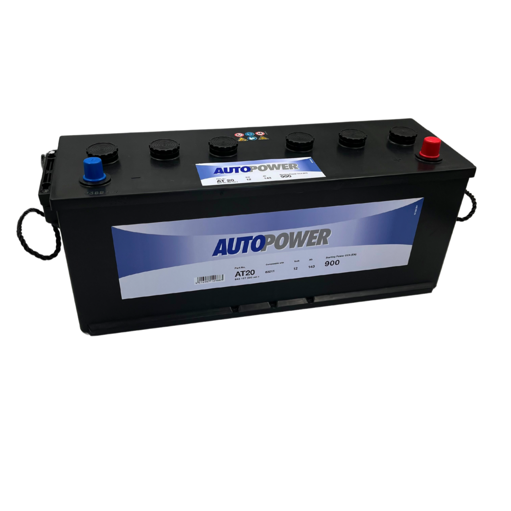 Batterie Auto Power - 12V 143Ah 900A - AT20 | Batteries Hexagone